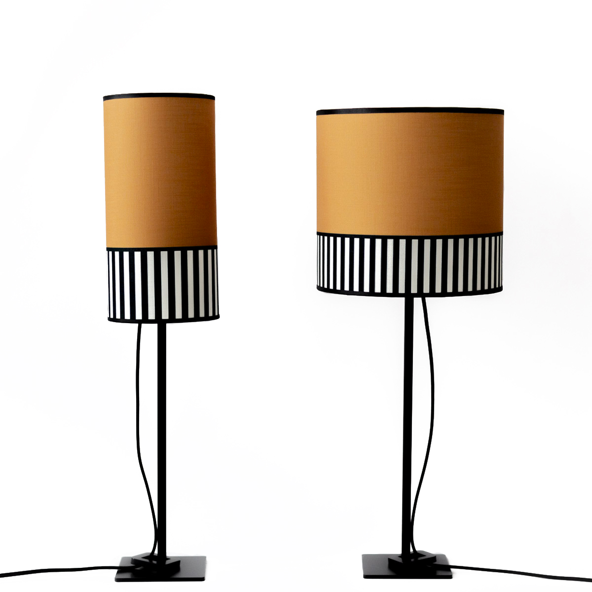 Lampe de chevet, bureau pied design exclusif 45 cm Marie en Mai